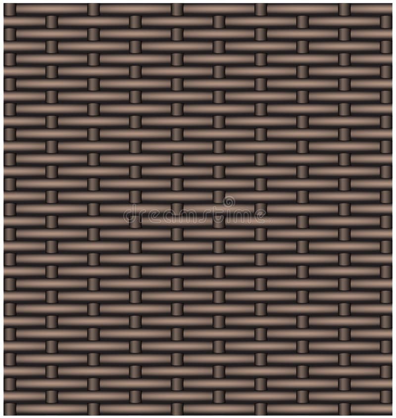 Vector Dark Wicker Rattan Background Stock Vector - Illustration of ...