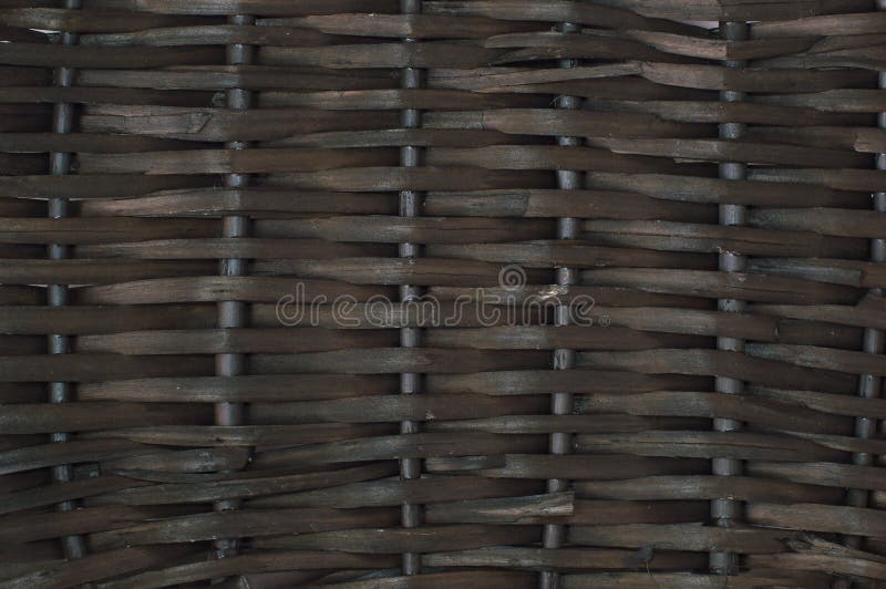 Dark Wicker Texture As Background Stock Image - Image of handmade, mesh ...
