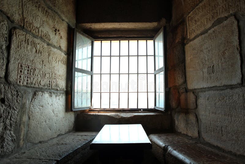 Dark Window with Textured Glass Stock Image - Image of close, element ...