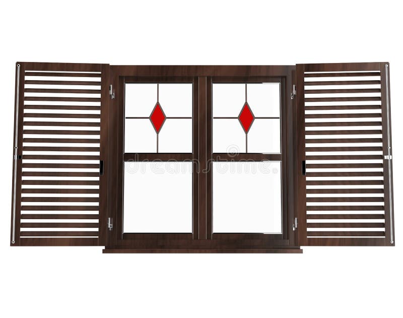 Dark Window with Textured Glass Stock Image - Image of close, element ...