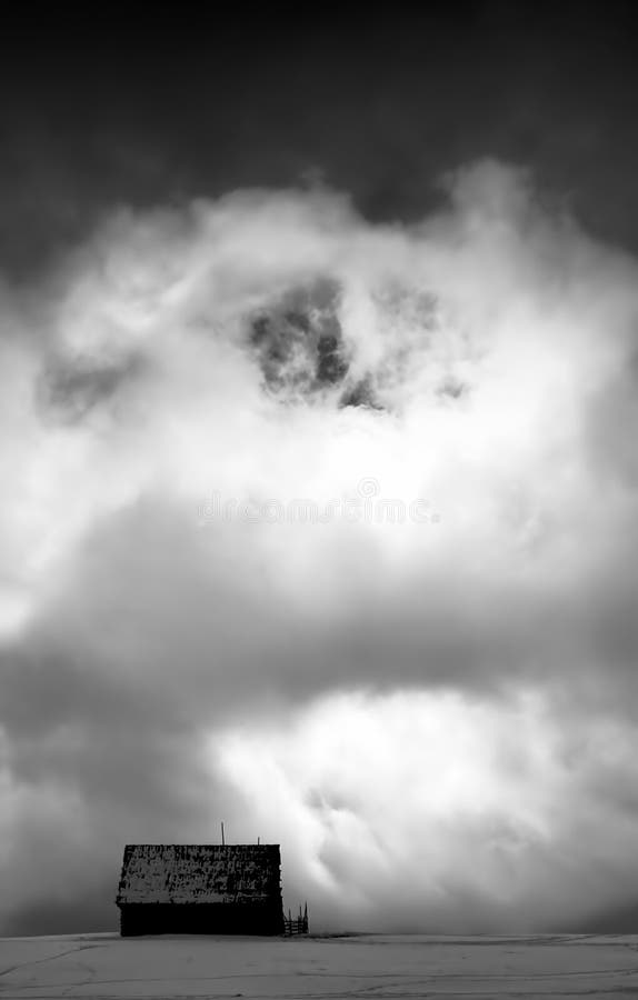 Dark Winter stock photo. Image of mountain, cloud, winter - 904402