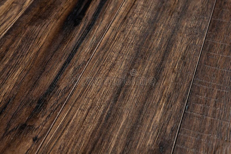 Dark wood floor panel stock image. Image of grain, plank - 272188021