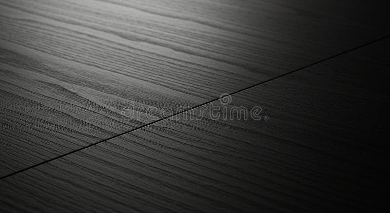 Dark Wood Flooring Features Distinct Linear Grain Patterns. the Surface ...