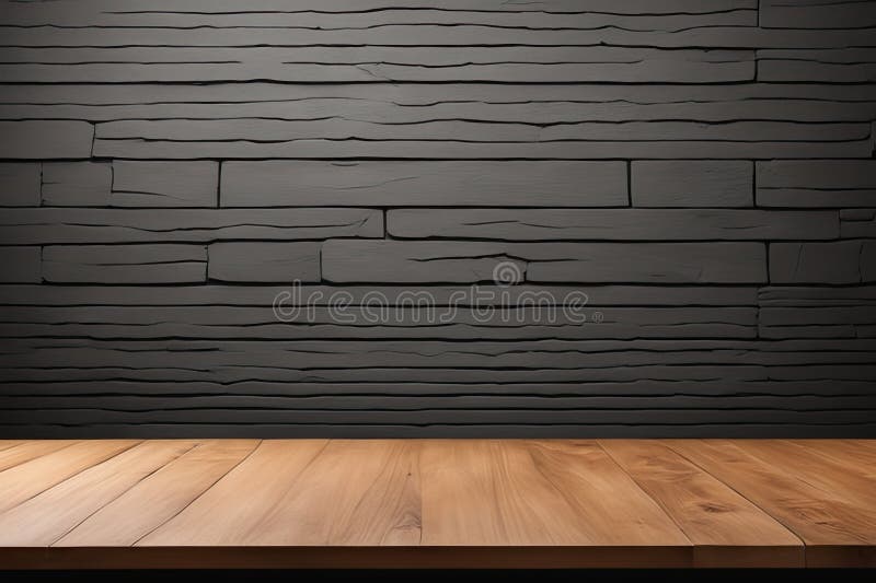A Dark Wood Flooring with Textured Pattern, Perfect for Interior Design ...