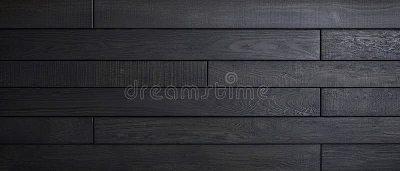 Dark Wood Paneling Texture with Horizontal Grain Editorial Image ...