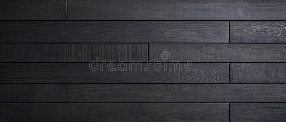 Dark Wood Paneling Texture with Horizontal Grain Editorial Image - Illustration of background ...