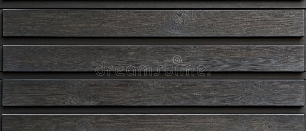 Dark Wood Panels with a Horizontal Grain Stock Illustration ...