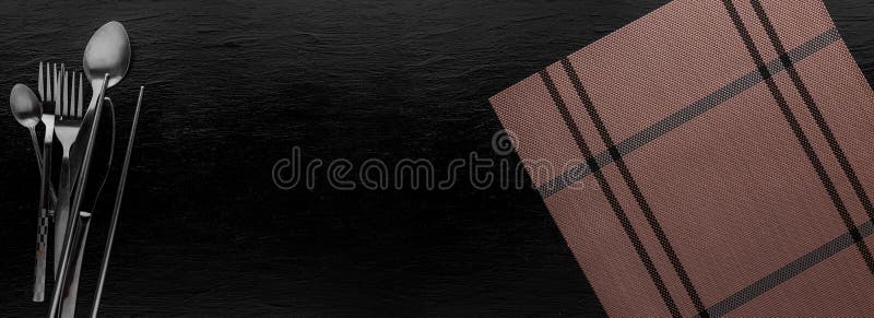 Dining Table Top View Background Stock Image - Image of abstract, home ...