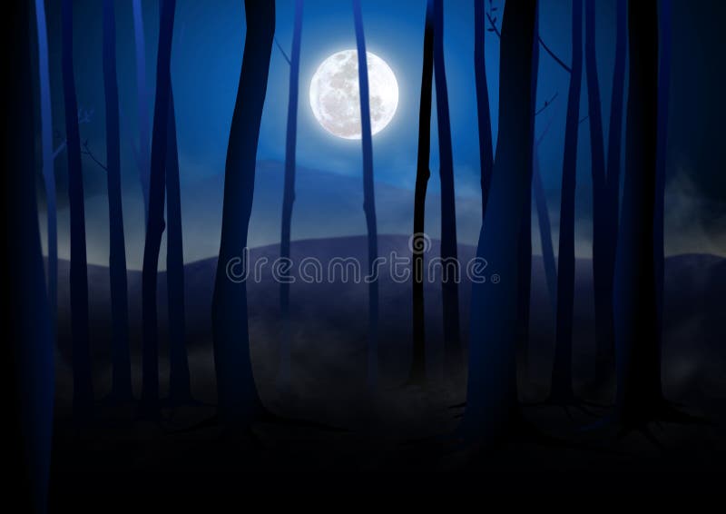 Dark Woods Clipart