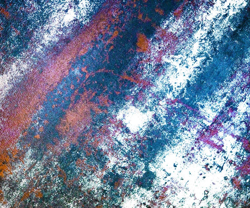 Dark Worn Rusty Metal Texture Background Stock Image - Image of metal ...