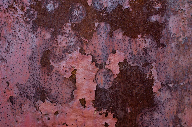 Dark Worn Rusty Metal Texture Background. Stock Photo - Image of ...
