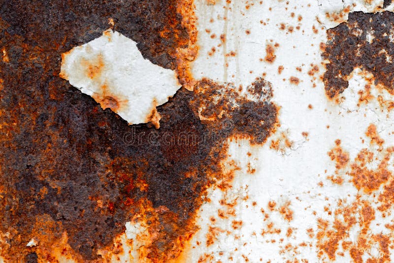 Dark Worn Rusty Metal Texture Background. Rust Texture on Metal Sheet ...