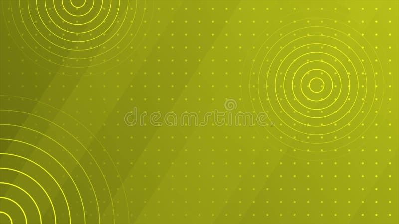 Dark Yellow Abstract Geometric Shapes Technology Background, Grid ...