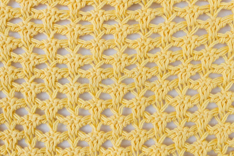 Dark Yellow Knitting Texture or Knitted Texture Background Horizontal ...