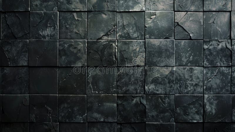 Darkened Silhouette of Tile Texture. Stock Illustration - Illustration ...
