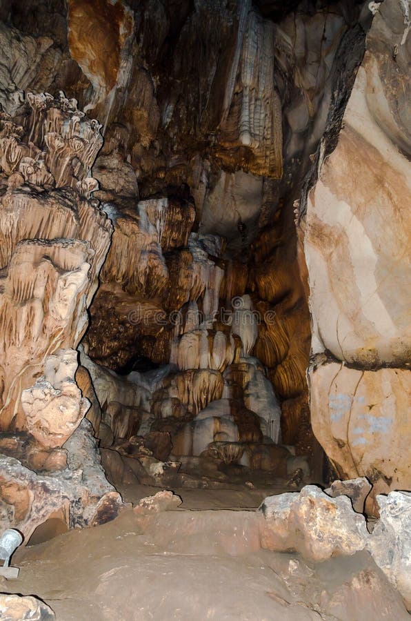 Darkness Shadow of Cave in Thailand Stock Image - Image of lair, grotto ...