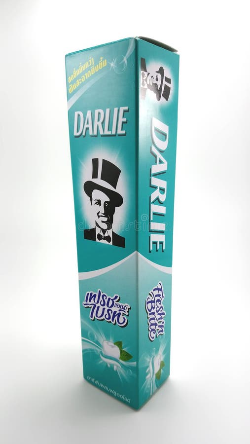 Darlie Fresh N Brite Toothpaste in Manila, Philippines Editorial Stock ...