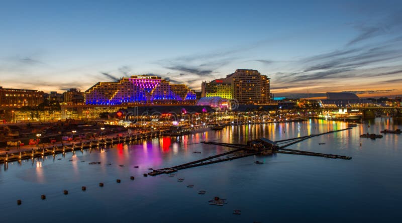 Darling harbor, Sydney. editorial photo. Image of landmark - 61454881