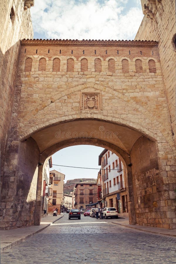 Daroca foto de archivo. Imagen de piedra, ciudad, mundo - 58273400