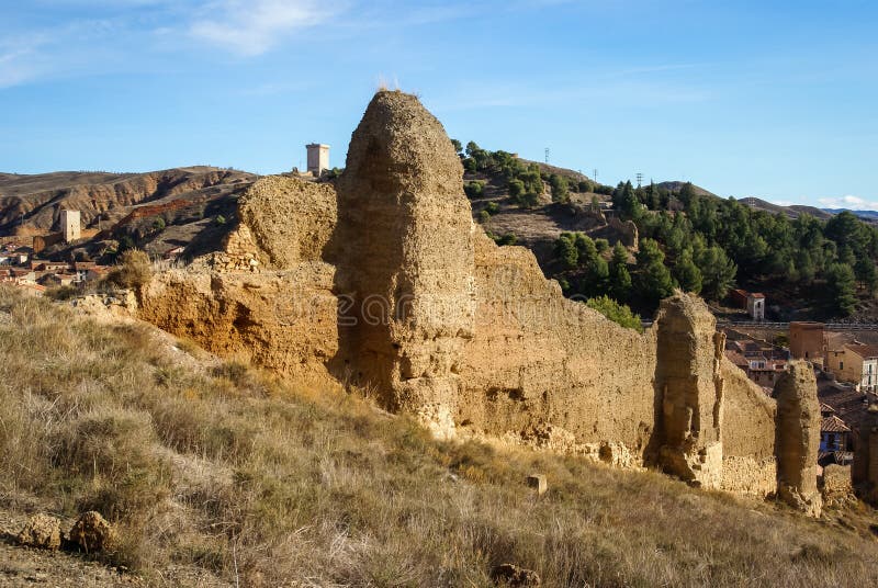 Daroca, Medieval Town, Teruel, Aragon, Spain Stock Image - Image of ...