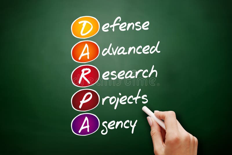 DARPA Acronym, Concept on Blackboard Stock Photo - Image of acronym ...