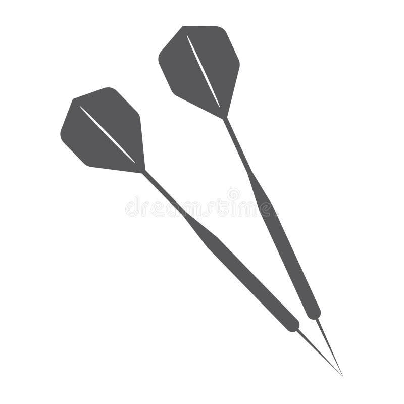 Dart Arrow. Vector Illustration Decorative Design Stock Vector ...