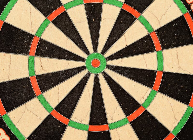 Dart Board Bullseye Target stock image. Image of portion - 38326275