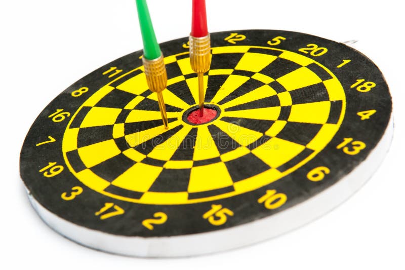 Dart board stock image. Image of mark, entertainment - 95722895