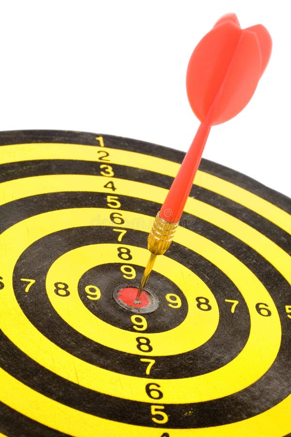 Dart and Dartboard stock photo. Image of optimal, perfection - 12613888