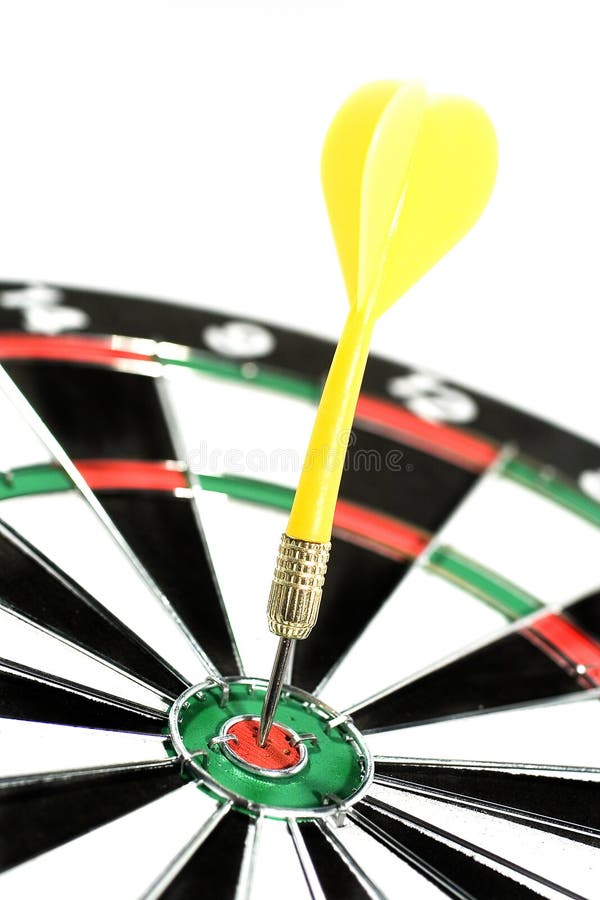 Dart and Dartboard stock photo. Image of optimal, perfection - 12613888