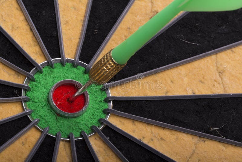 The dart hit the target stock photo. Image of board, bulls - 56661726