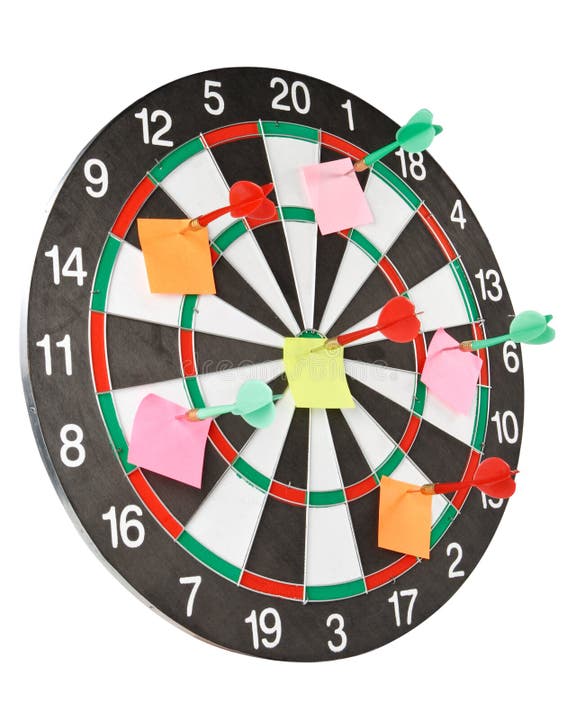Dart and note stock photo. Image of board, accuracy, goal - 8584008