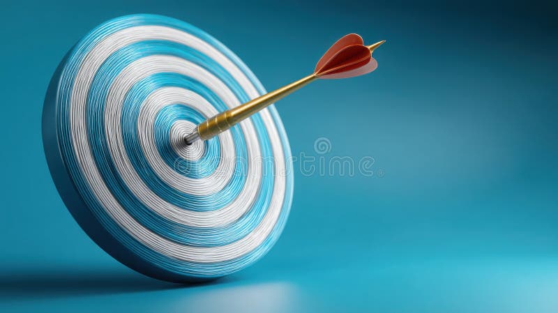 Dart Striking Center of Representing Precision in Achieving Goals with ...