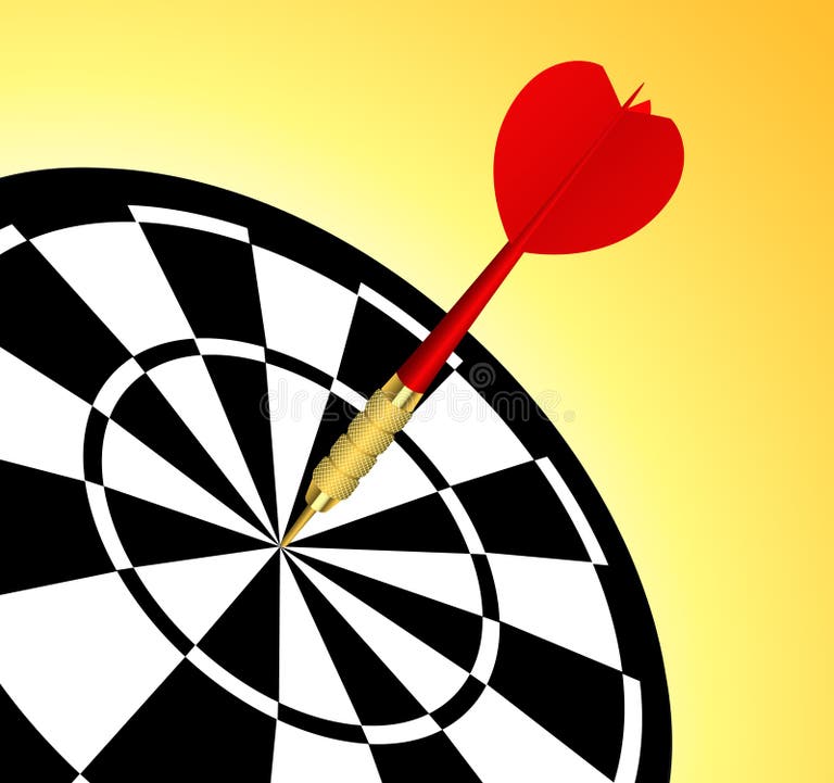 Dart Target Stock Illustrations – 52,326 Dart Target Stock ...