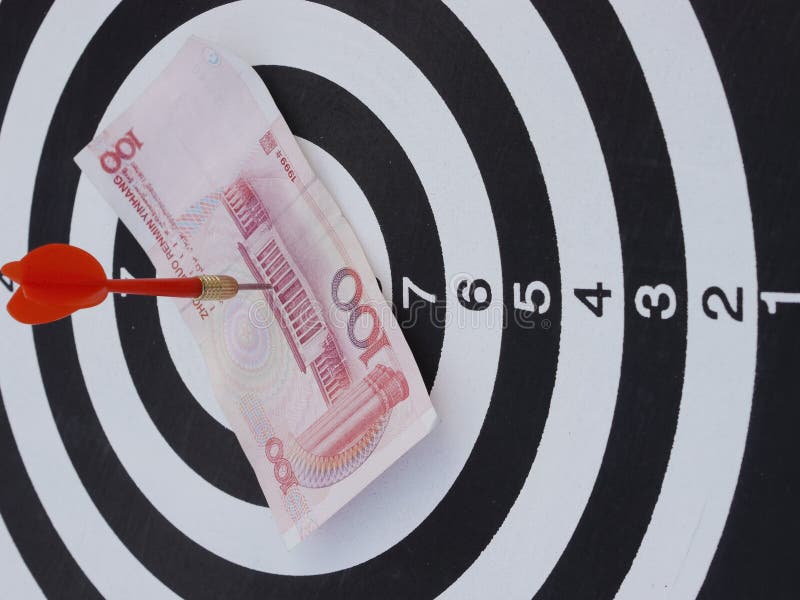 Dart target aim stock image. Image of leisure, concentric - 60508145