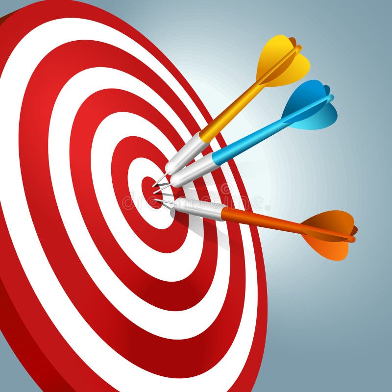 Dart vector icon eps 10 stock vector. Illustration of dart - 169609976