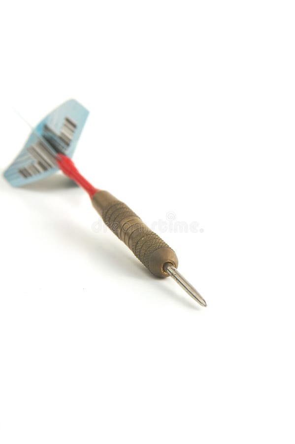 Dart on white background stock photo. Image of skill, points - 333456
