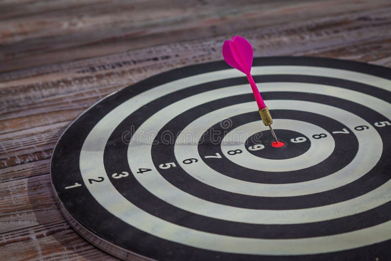 Dartboard (Darts Hit Target) Stock Photo - Image of dartboard, play ...