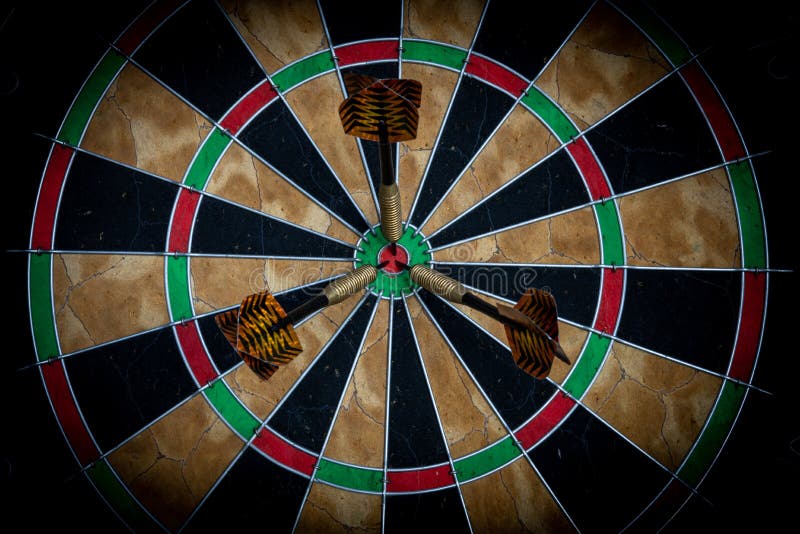 Darts outer bullseye stock photo. Image of competitive - 76737924