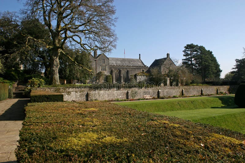 Dartington Hall, Devon stock image. Image of stone, mansion - 23099421
