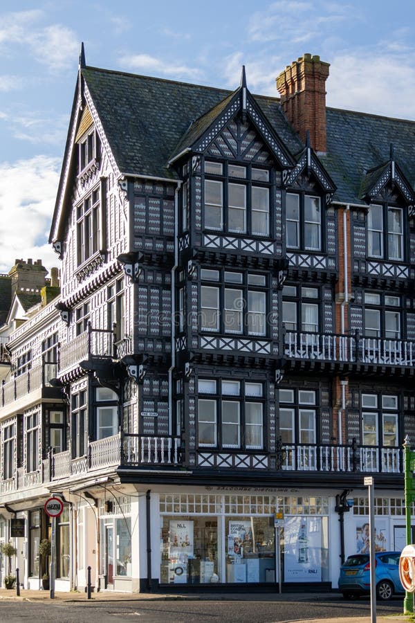 Dartmouth, Devon, UK - January 14. Old Traditional Buildings in ...