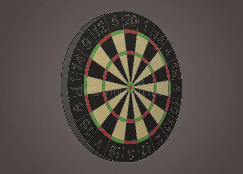 Darts Perspective Vector Stock Illustrations – 20 Darts Perspective ...