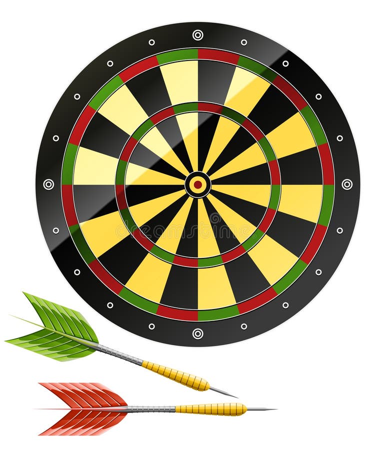 Client-Centric Words Dart Board Targeting Customer Service Stock ... Client-Centric Words Dart Board Targeting Customer Service Stock ...