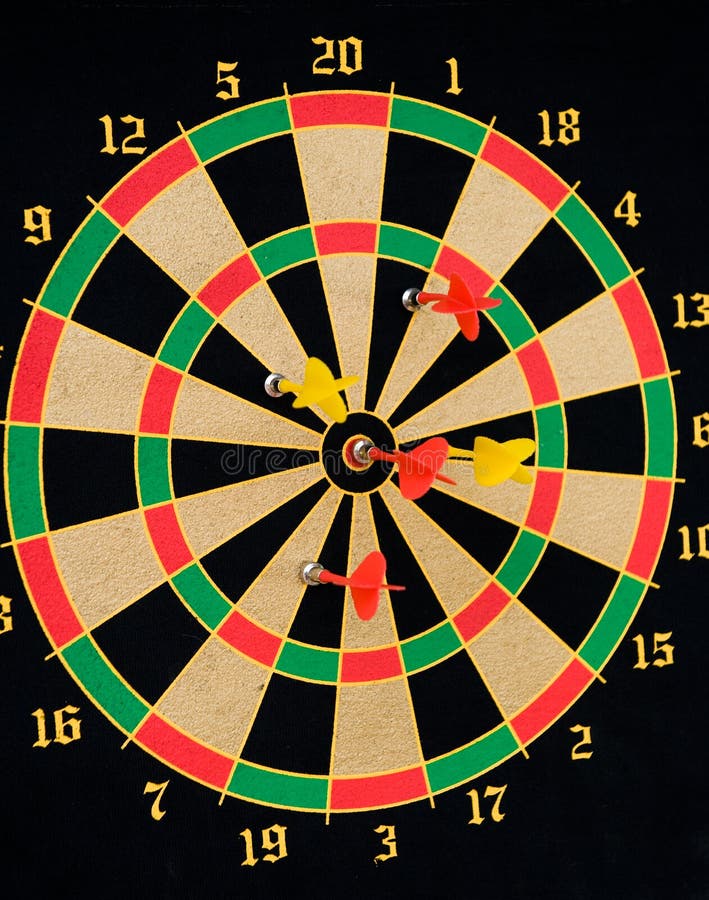 Darts game in detail stock image. Image of shot, arrow - 238018247