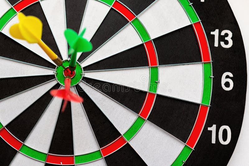 Darts is a Popular Game for Many People Stock Image - Image of play ...