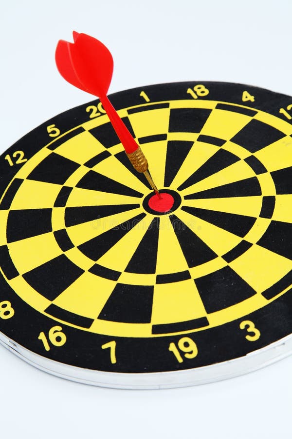 Darts target stock image. Image of objective, hitting - 21184765