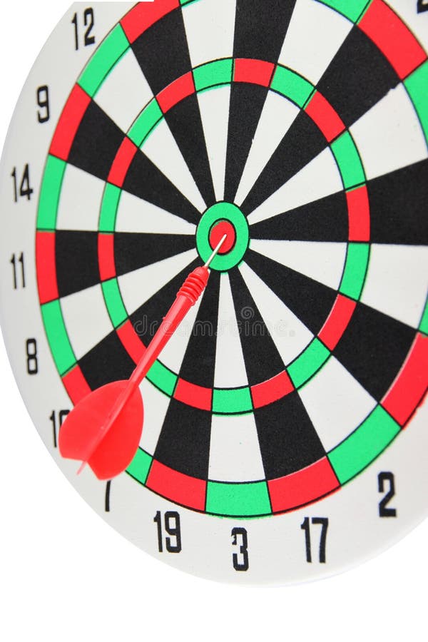 Darts on Target. stock image. Image of board, accurate - 38451831