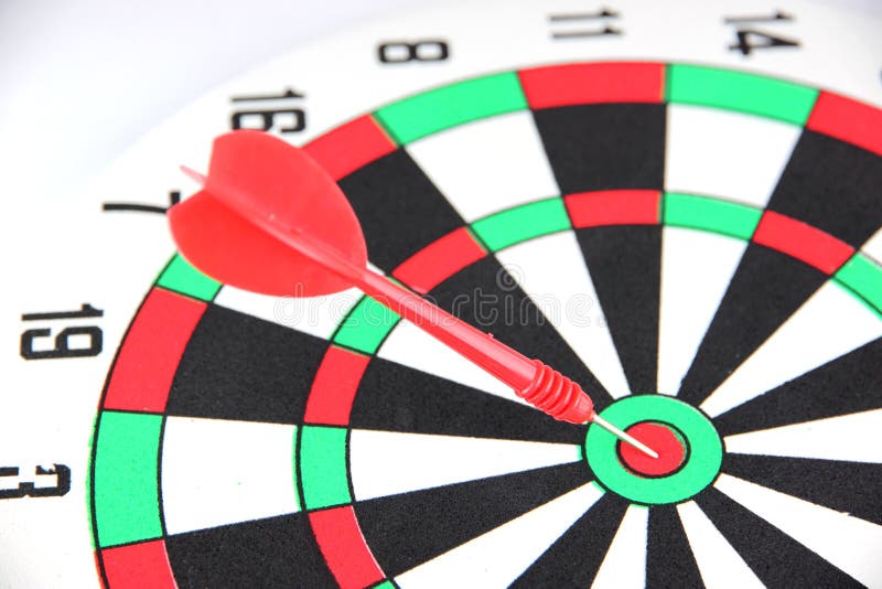 Darts on Target. stock photo. Image of competition, circular - 38451858