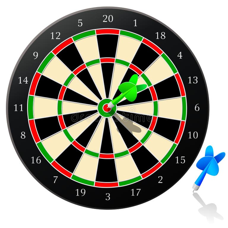 Darts Vector Stock Illustrations – 10,749 Darts Vector Stock ...