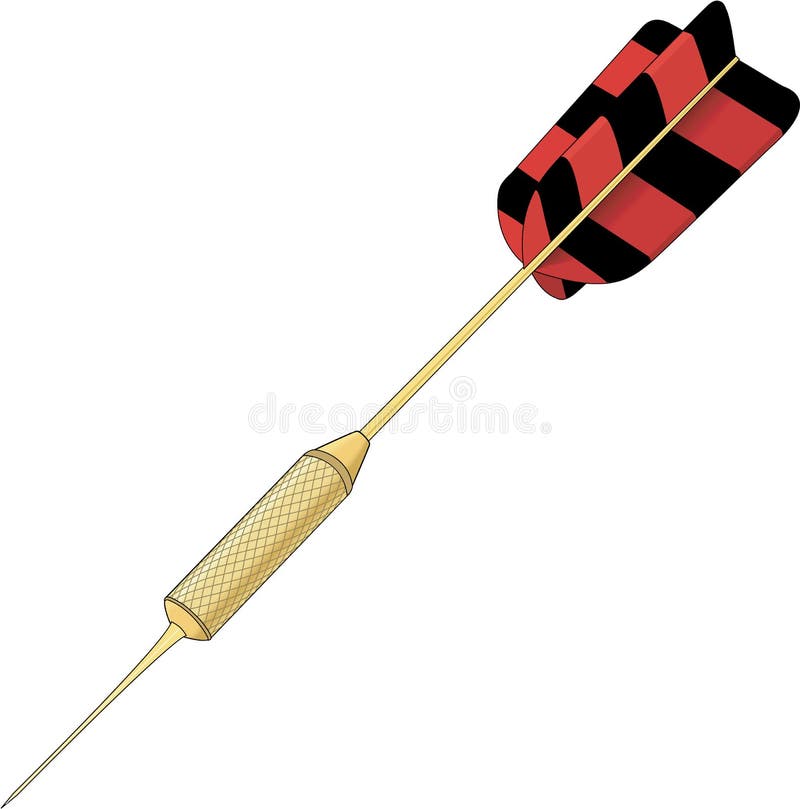 Darts Vector Illustration stock vector. Illustration of dartboard ...